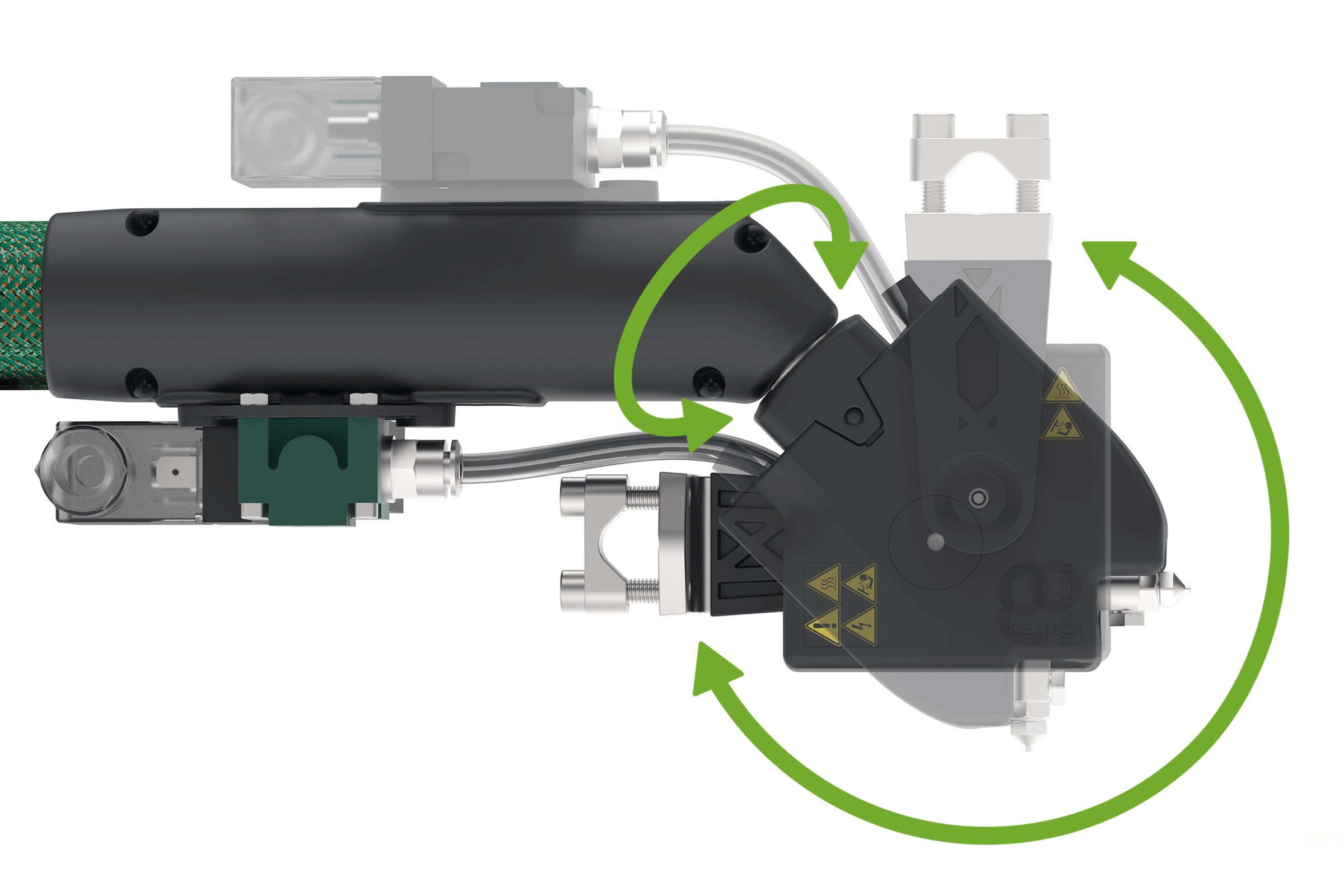 Twist – practical hot melt jetting head | Robatech